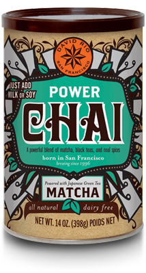 David Rio Power Matcha Vegan Chai - David Rio